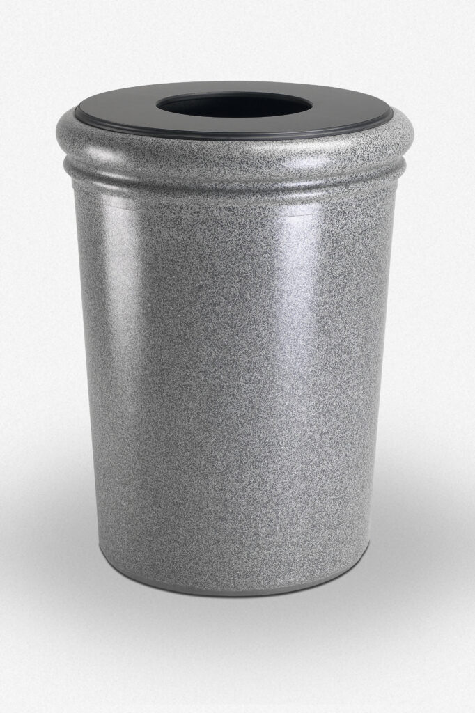 Round Waste Container - StoneTec