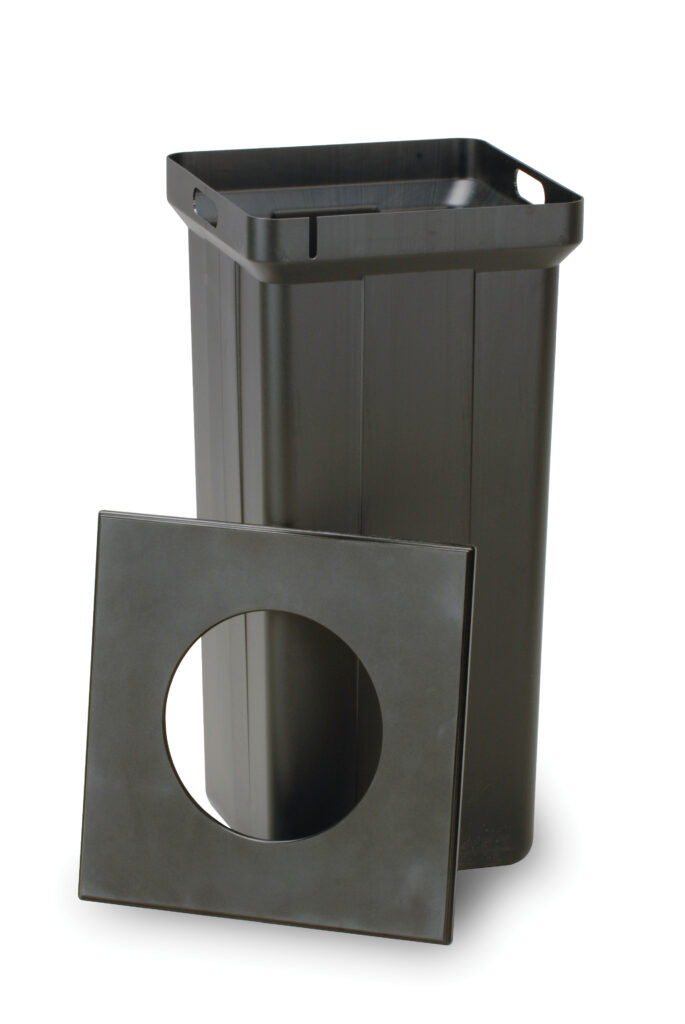 Square Waste Container - StoneTec