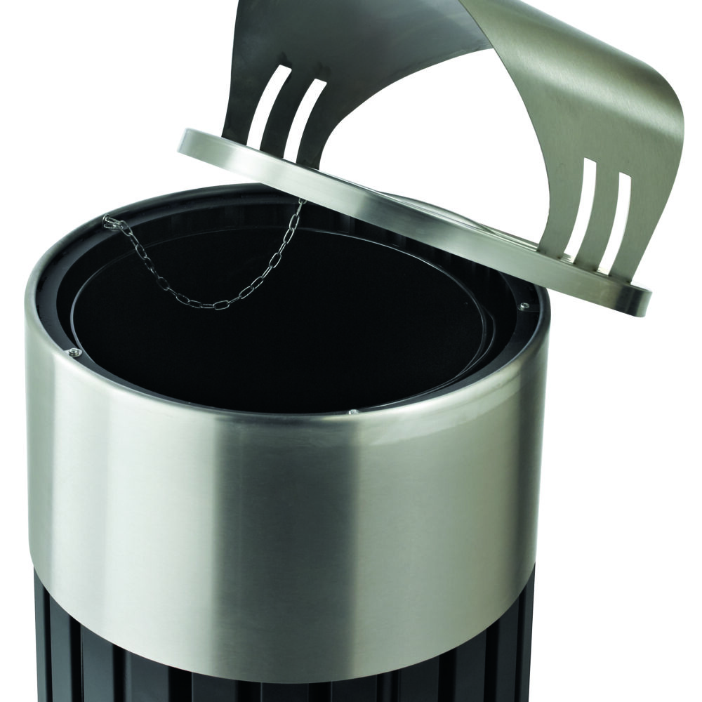 Waste Container with Canopy Top - ArchTec Riverview 25-Gallon