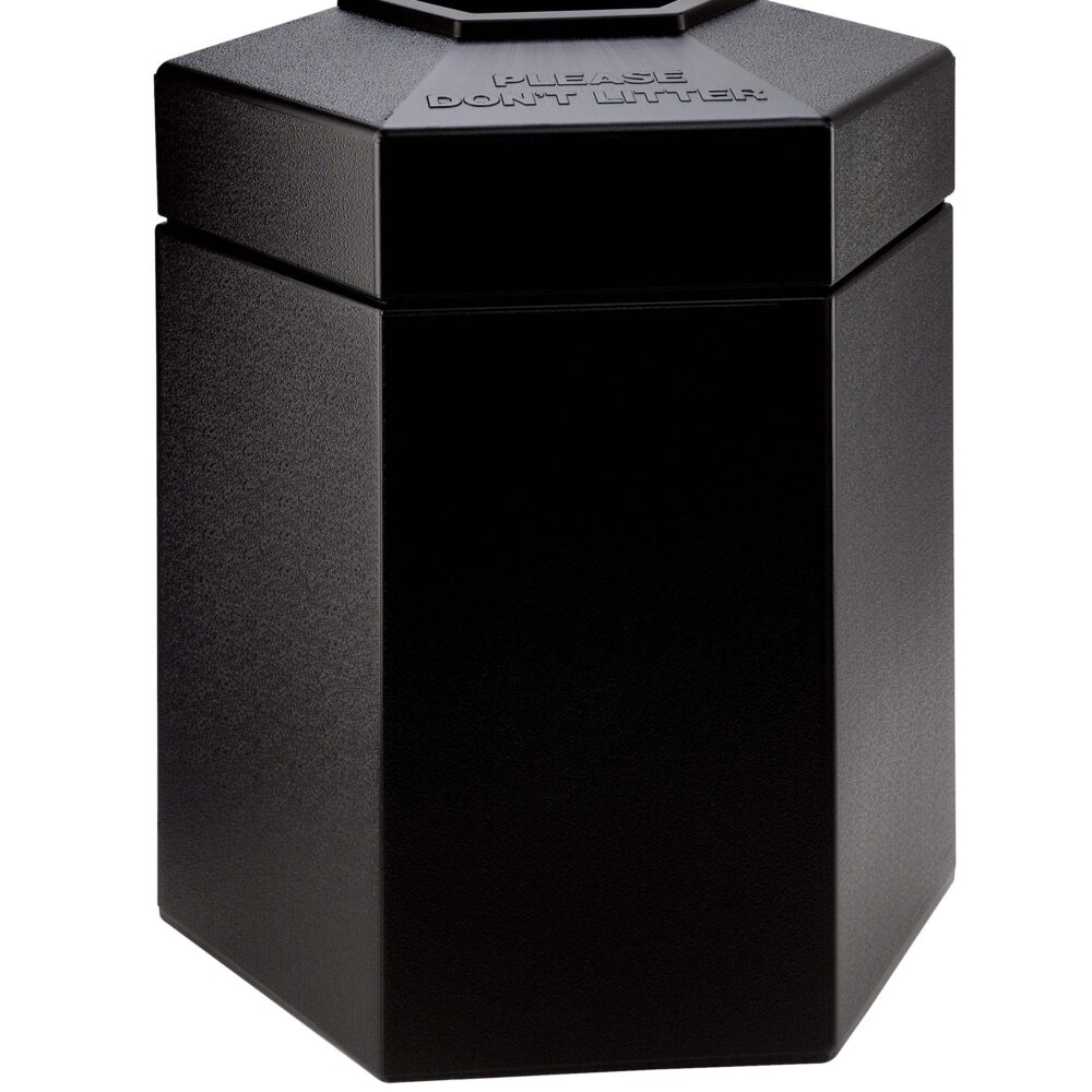 Waste Container - Hexagon Open Top 45 Gallon