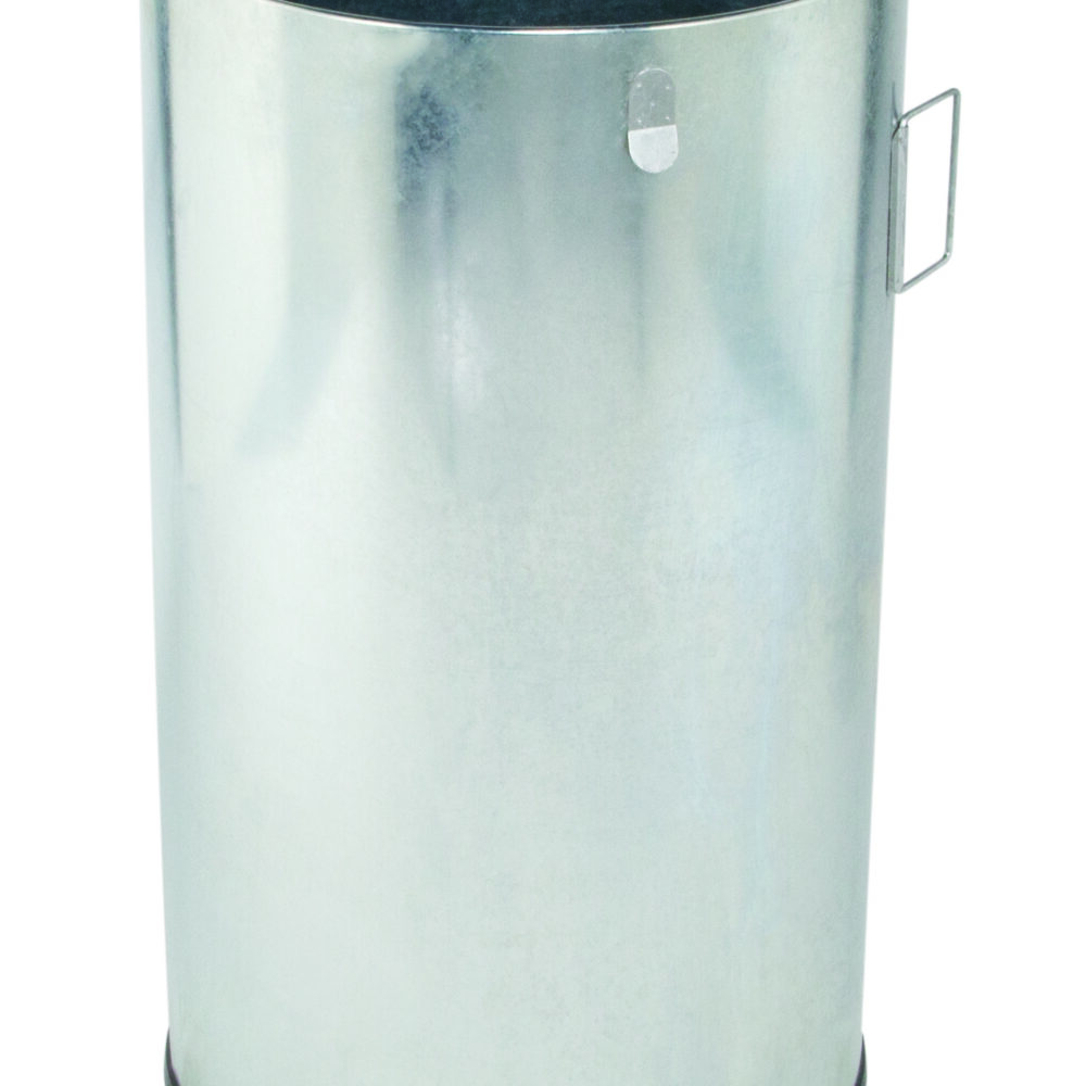 Stainless Steel Waste Container - Leafview1 40 Gallon
