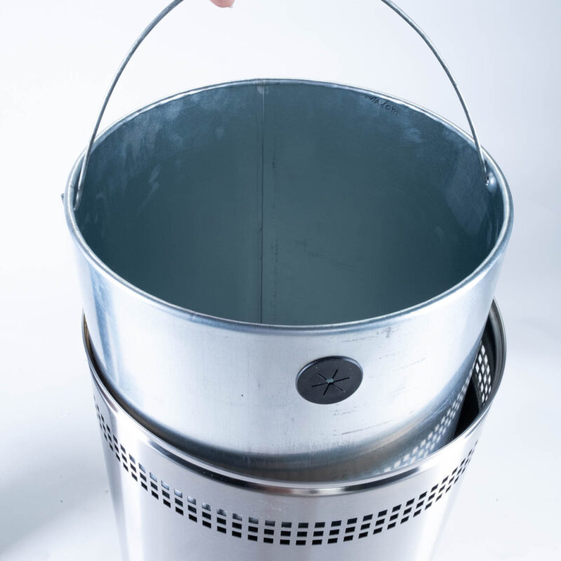Swivel-Lid Waste Container - Imprinted 25 Gallon