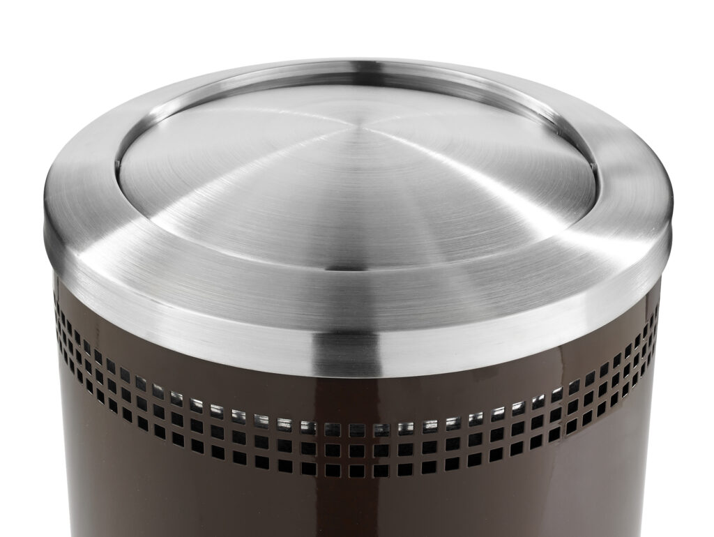 Swivel-Lid Waste Container - Imprinted 25 Gallon