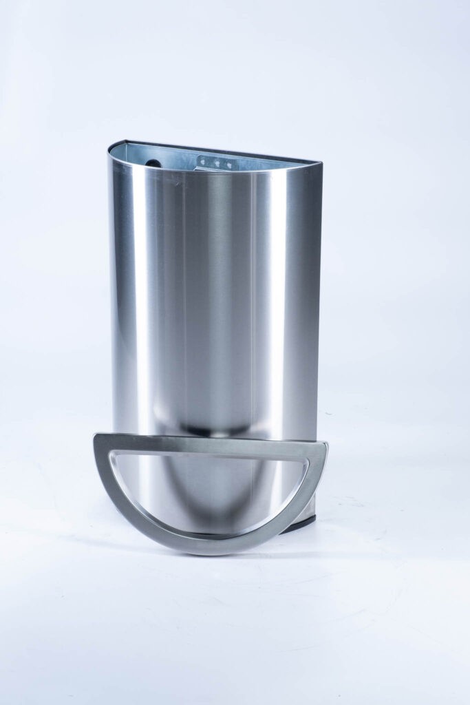 Waste Container - Half Moon 15 Gallon